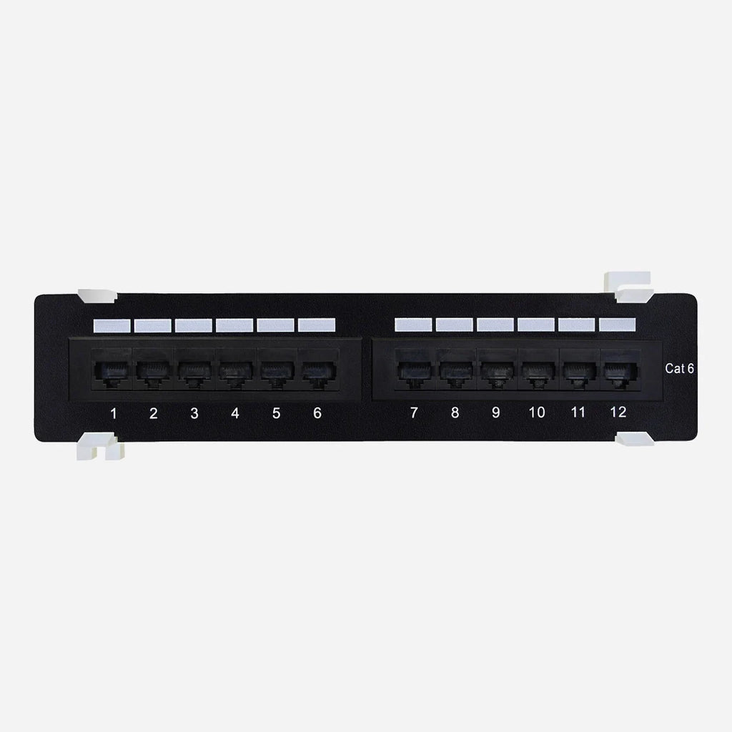 CAT6 12 port Standard Patch Panel - Discounted Cables