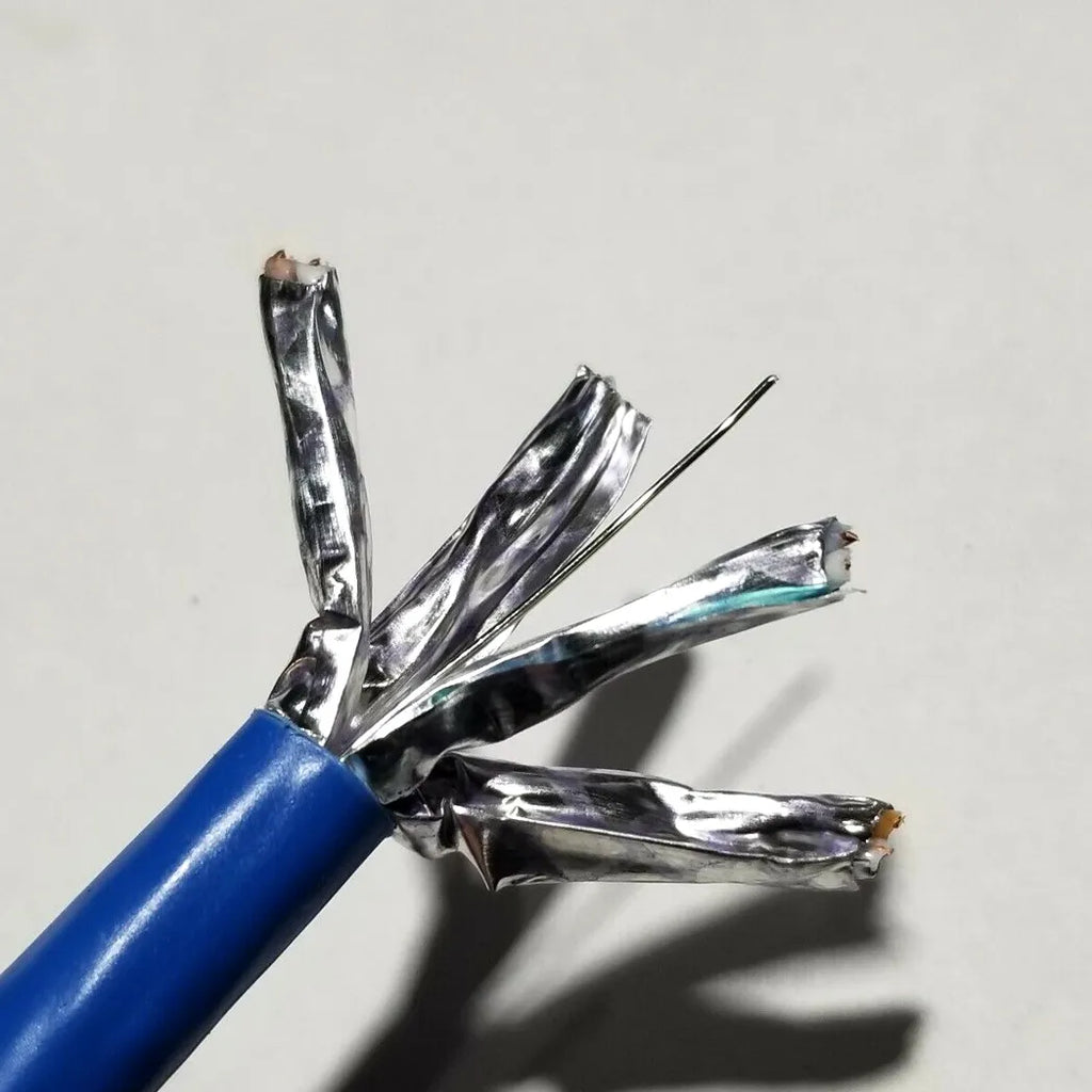 Cat6A Plenum GenSPEED 7131786 U/FTP (STP) 23 AWG Blue 1000ft Cable