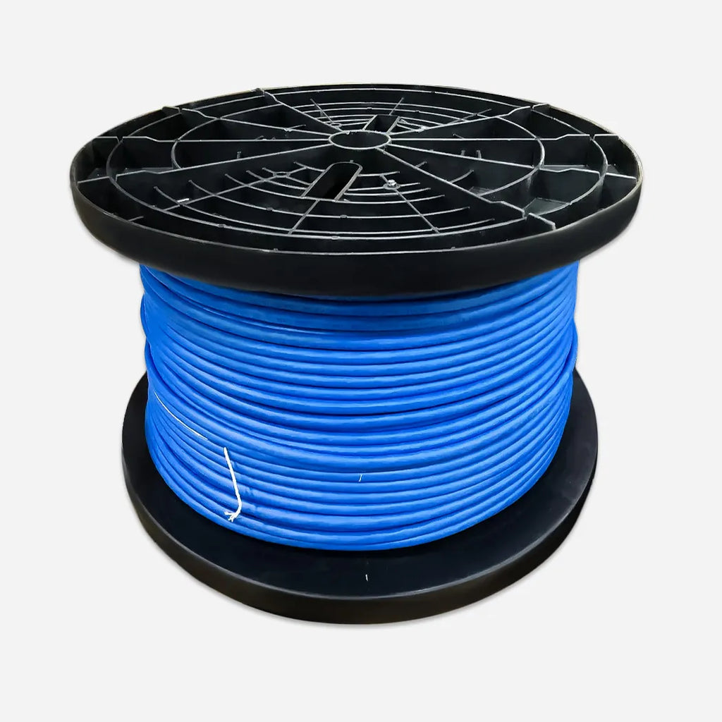 Mohawk M58781 Cat6A Plenum | Blue XGO F/UTP 1000ft Ethernet Cable