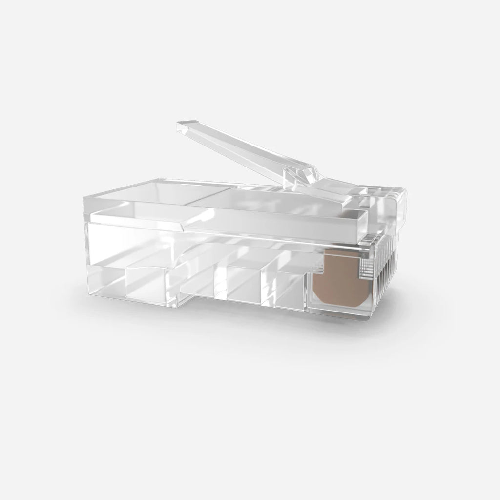 Cat6 RJ45 Connector 100-PACK | Ethernet Cable | UTP Network Plug