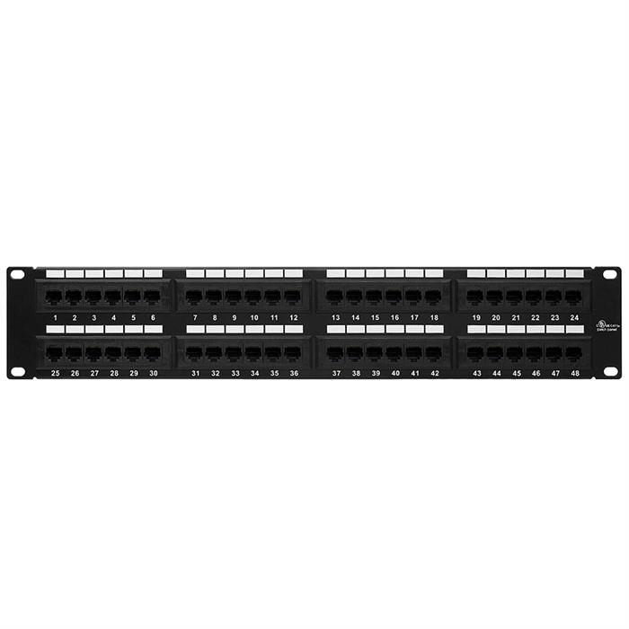 CAT6 Standard 48 Port Patch Panel - Discounted Cables
